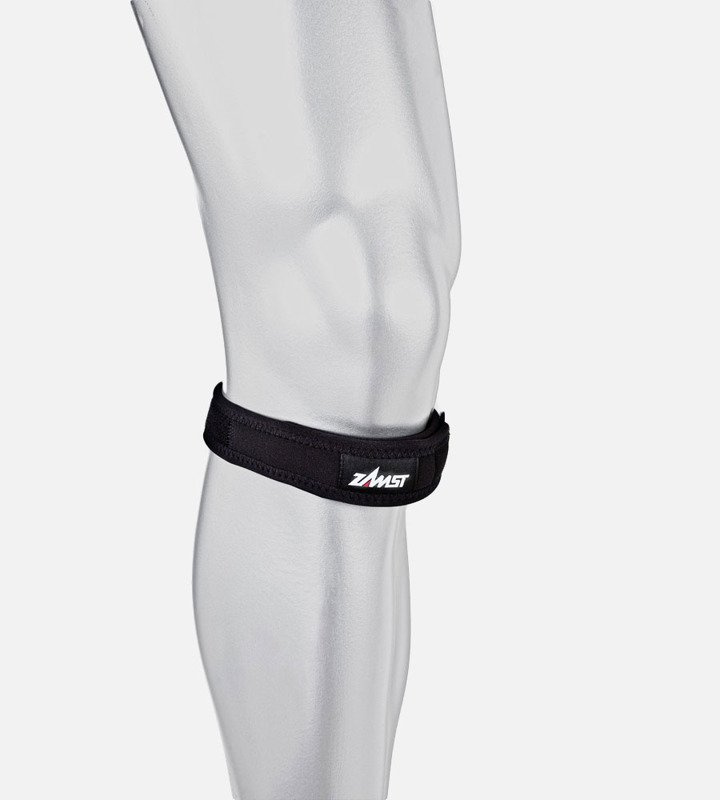 Stabilizator rzepki ZAMST JK BAND BLACK 37536 | Internetowy sklep fitness fitnesstrening.pl